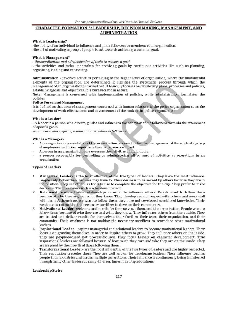 LEA6 Character Formation 2 | PDF