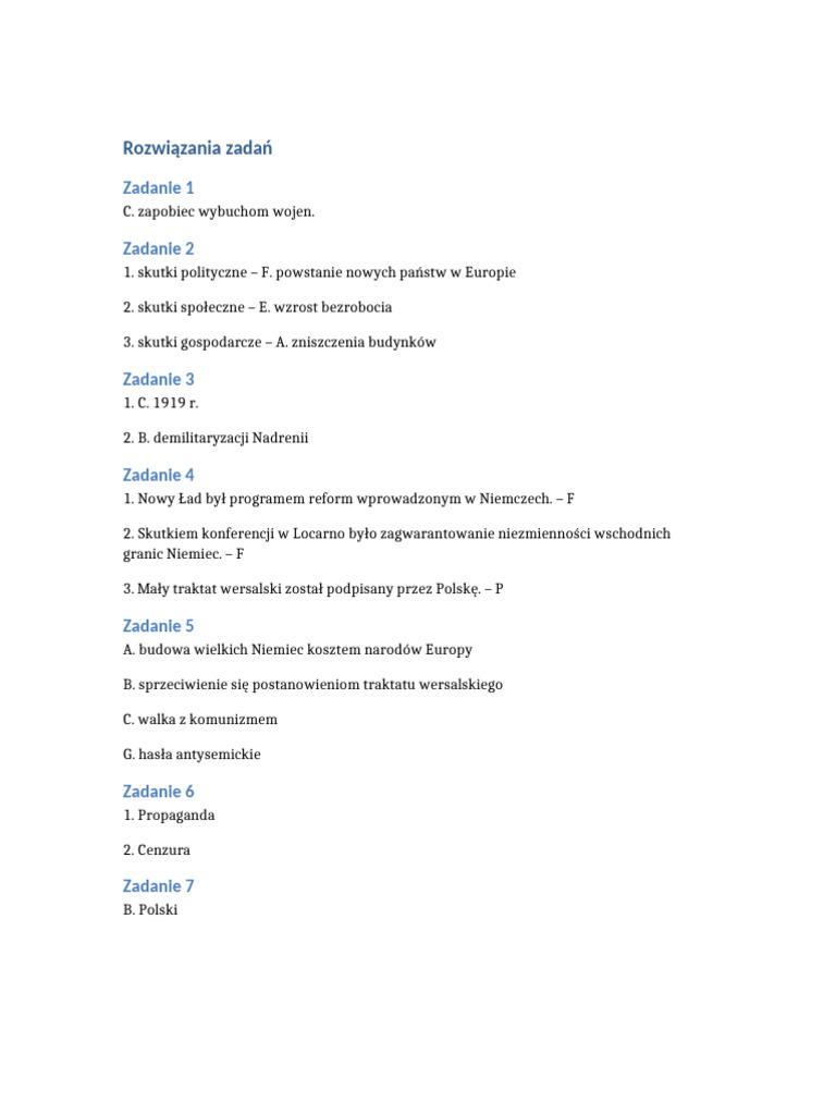 Rozwiazania Zadan | PDF