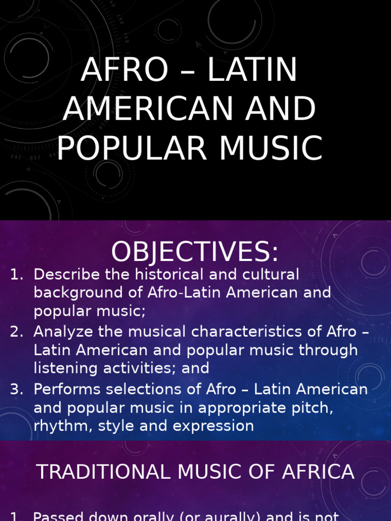 Afro Latin American and Popular Music | PDF | Reggae | Musicology