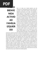 Dinámica LA FAMILIA IZQUIERDO | PDF | Ciencias sociales