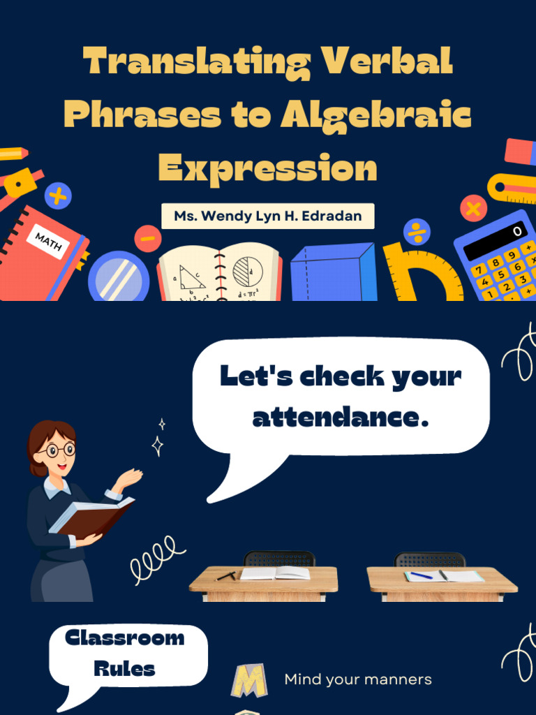 Translating Verbal Phrase | PDF | Numbers | Multiplication