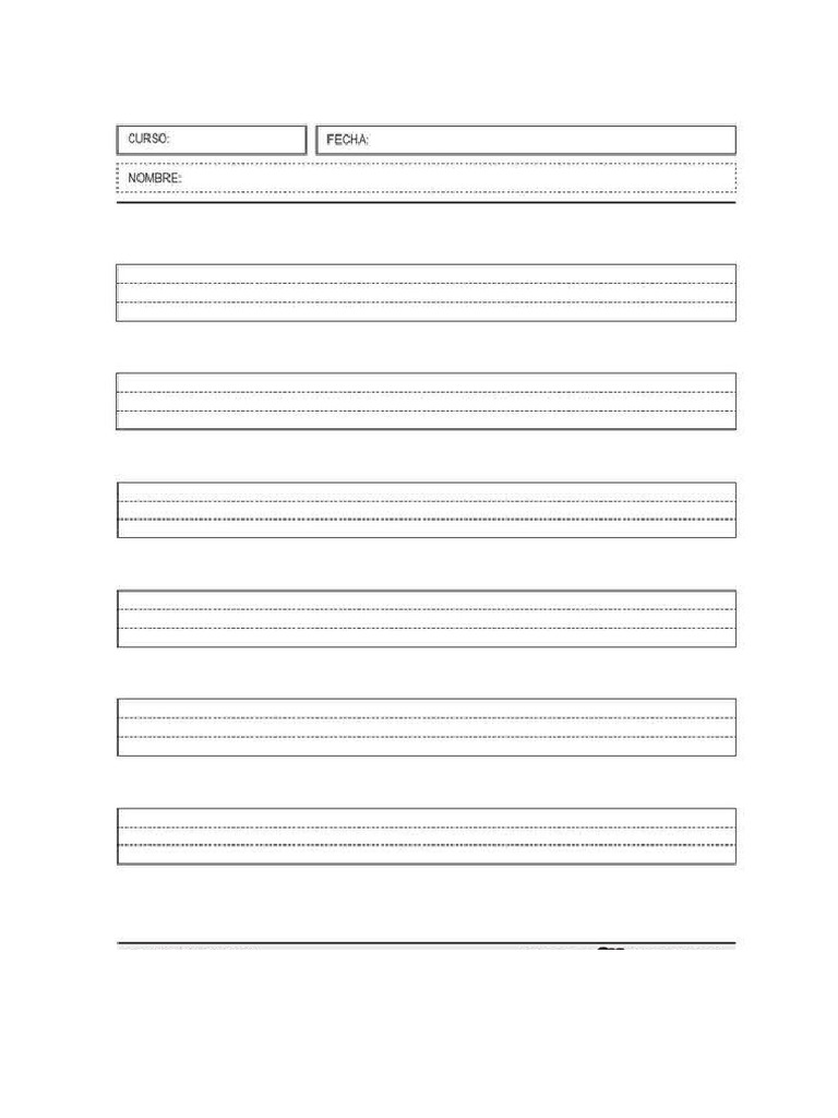 Guías de Escritura | PDF