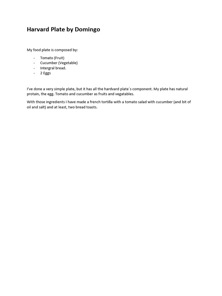 Harvard Plate by Domingo | PDF