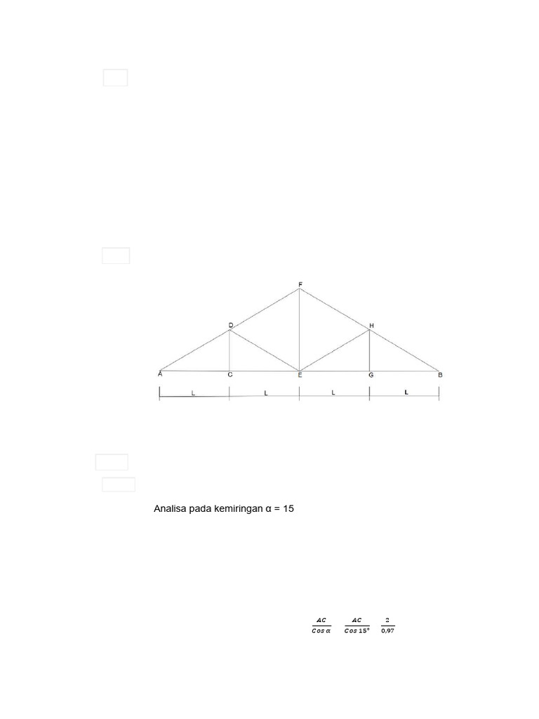 Contoh Perencanaan Kuda-Kuda(1) | PDF