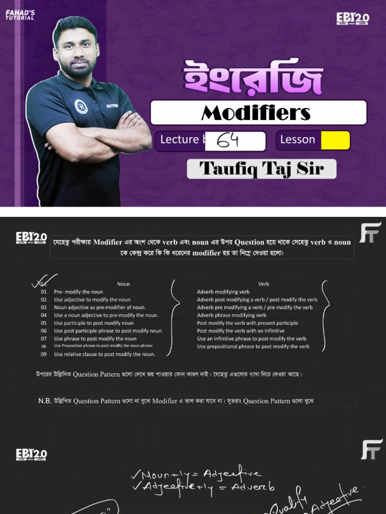 Modifier Part 02 | PDF
