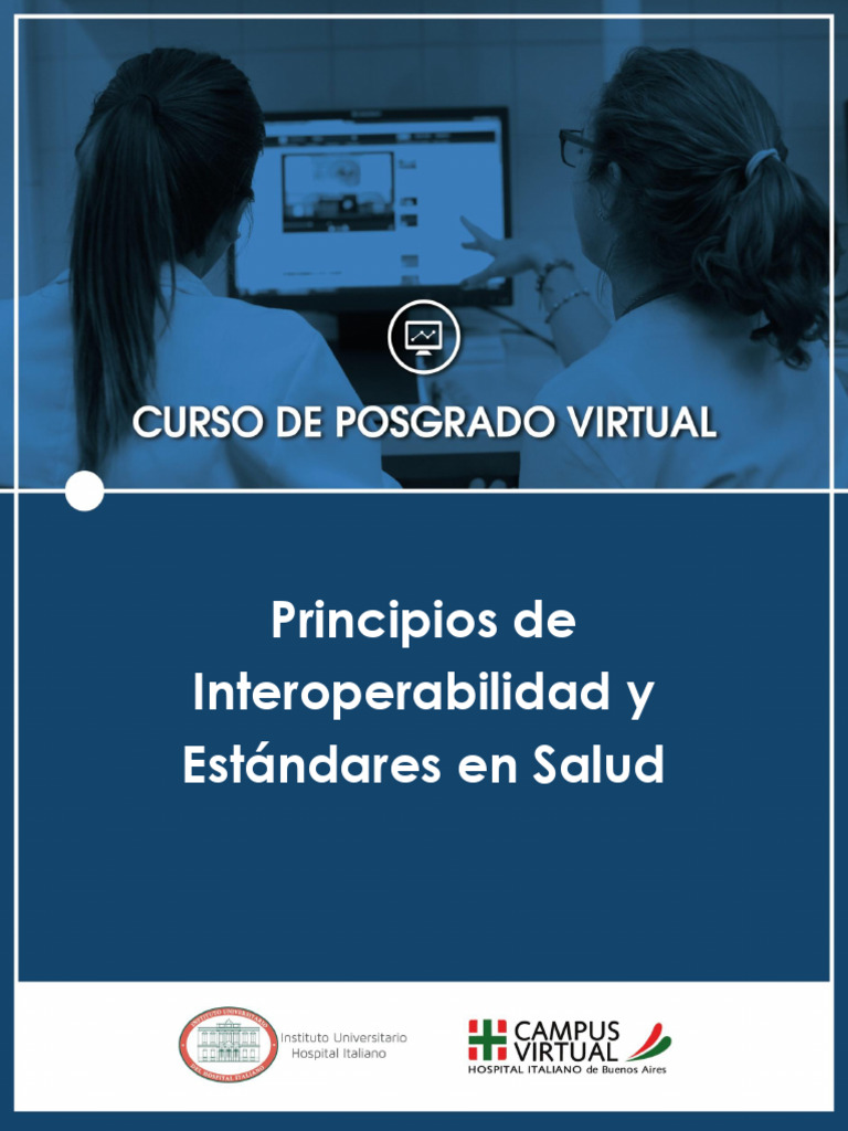 Principios de Interoperabilidad y Estándares en Salud | PDF