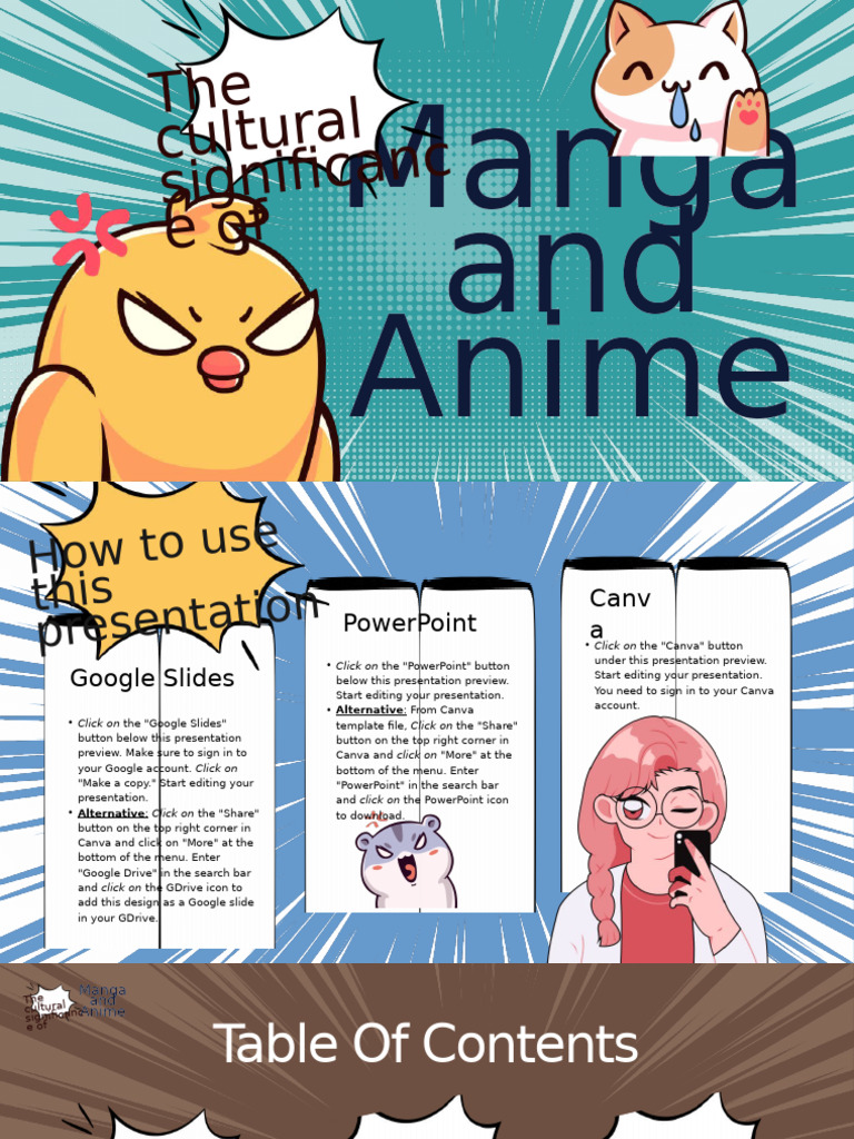 Cultural Significance of Manga & Anime | PDF | Application Software ...