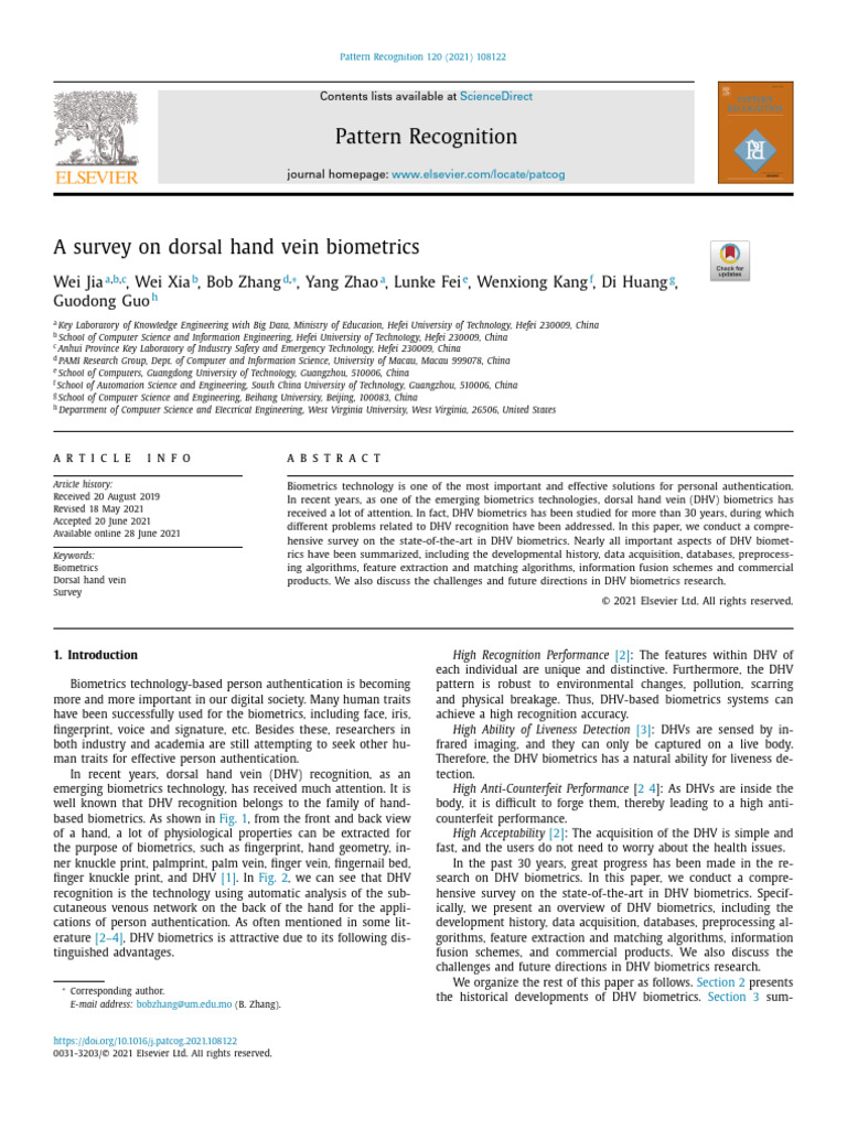 con1 | PDF | Infrared | Biometrics