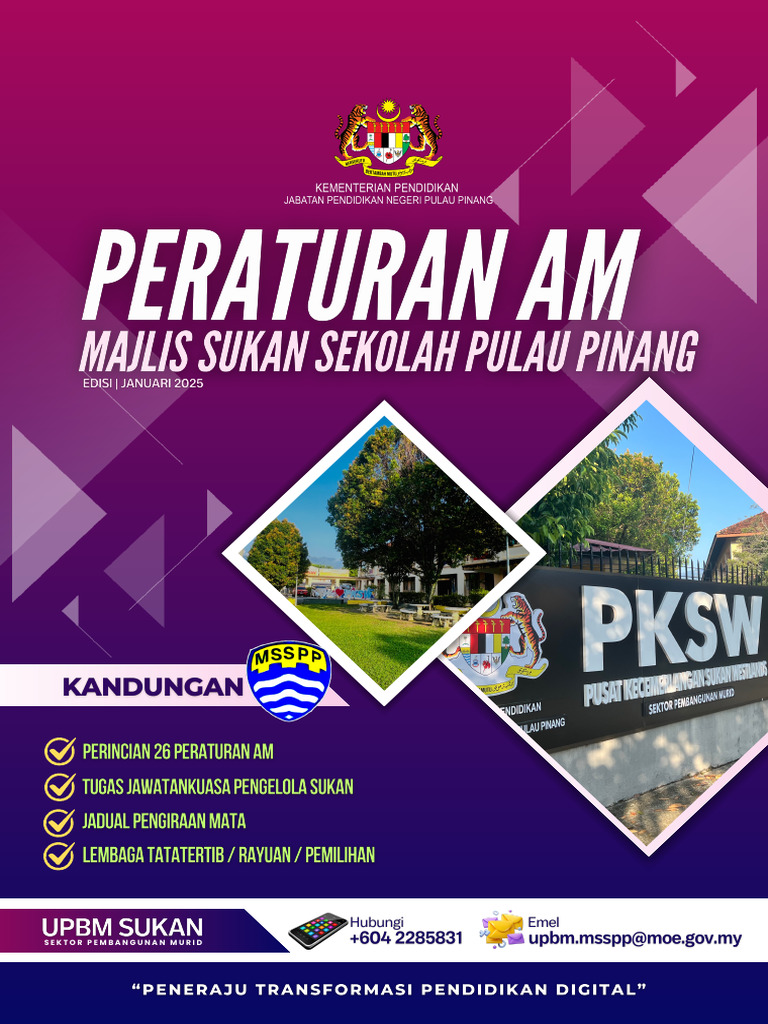 PERATURAN AM MSSPP EDISI JAN 2025updated140225 | PDF
