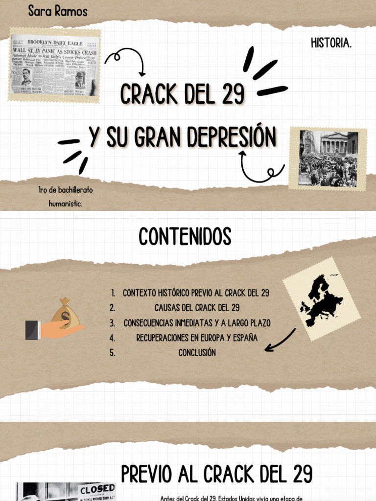 Crack Del 29 y La Gran Depresión. | PDF | Accidente de Wall Street de ...