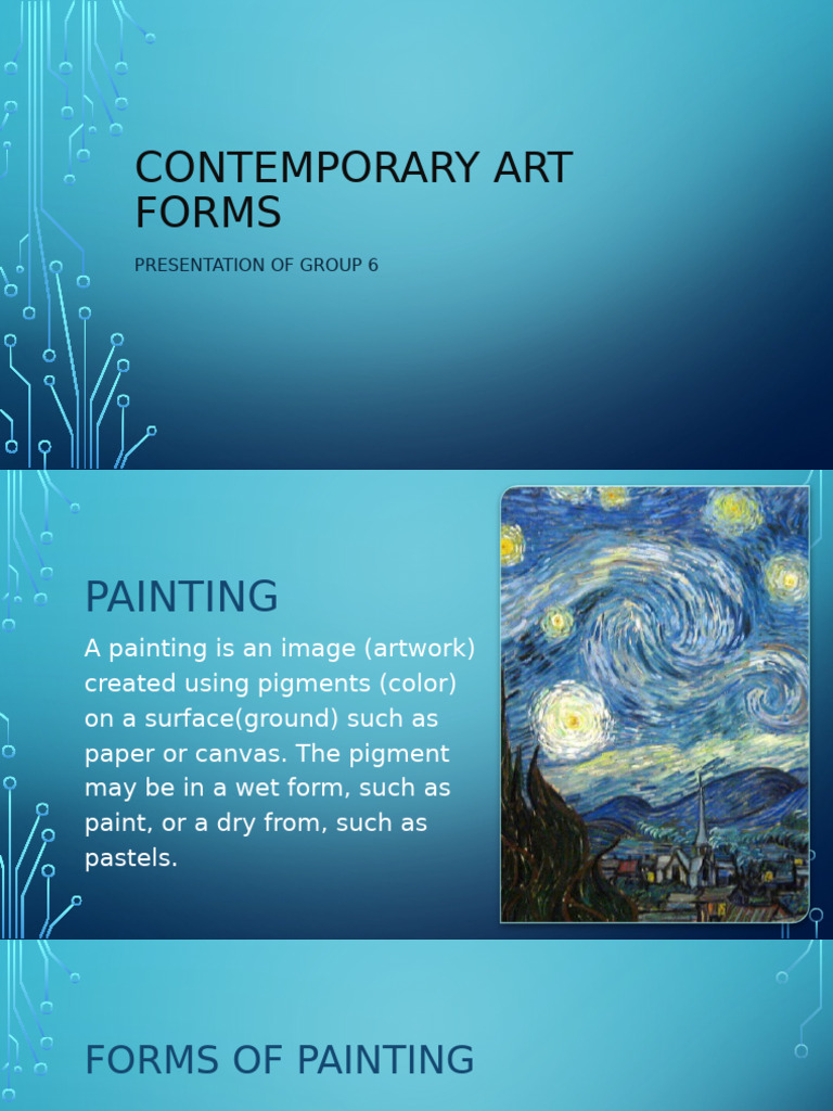 Overview of Contemporary Art Forms | PDF