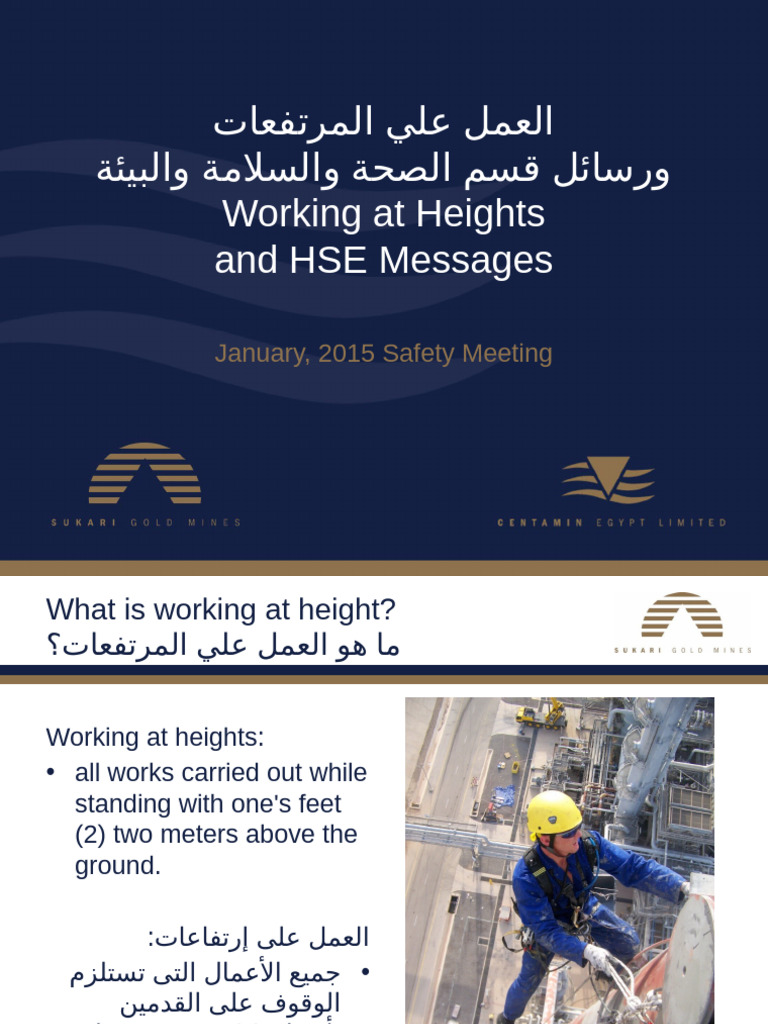 Working at Heights | PDF