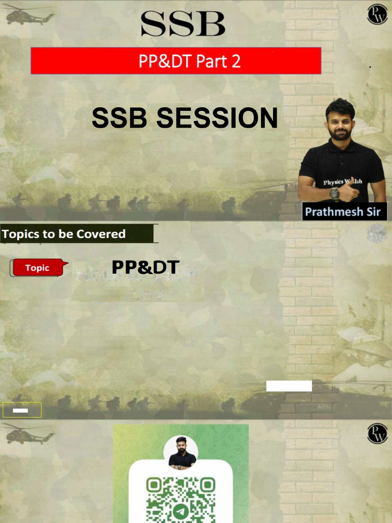 ?SSB Session 06 - PPDT (Part 02) | PDF