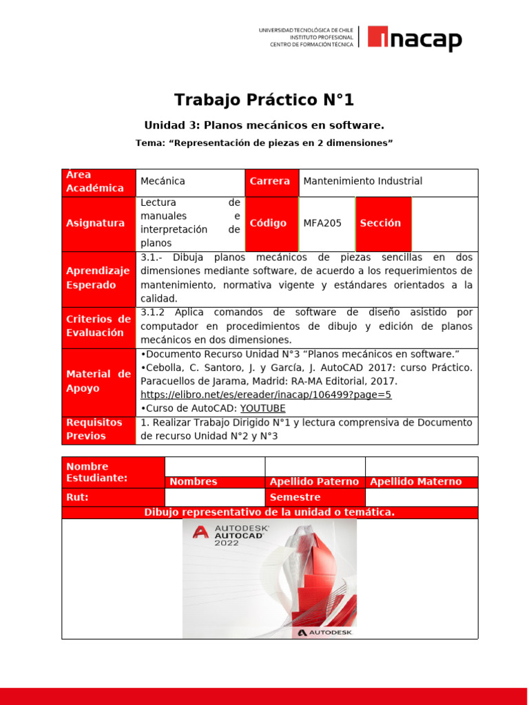 Mfa205 U3 TP1 | PDF | Software | Cad automático
