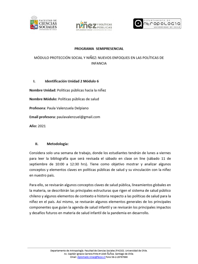 Programa_m_dulo_6__Politicas_de_Salud_2021_SP | PDF