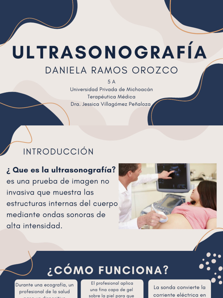 Ultrasonografía: Tipos y Aplicaciones Médicas | PDF | Ultrasonido ...