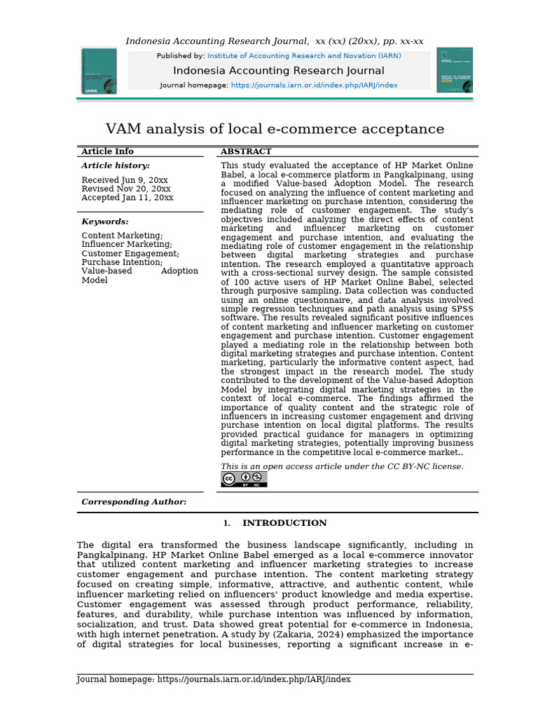 Iacrj Review Assignment 346 Article+Text 2208 | PDF | Marketing | Digital Marketing