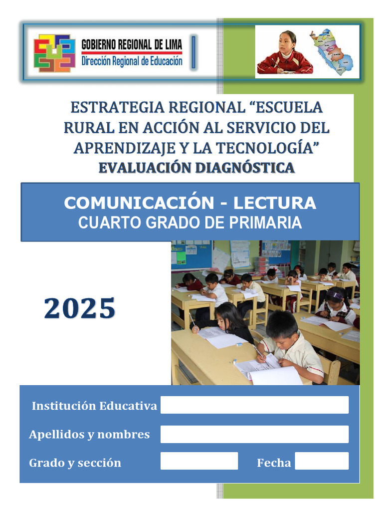 Cuadernillo Comunicación 4 Grado 2025 Pdf Organismos