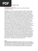 Assignment 3 ENG111 New | PDF | Policy | Sustainability