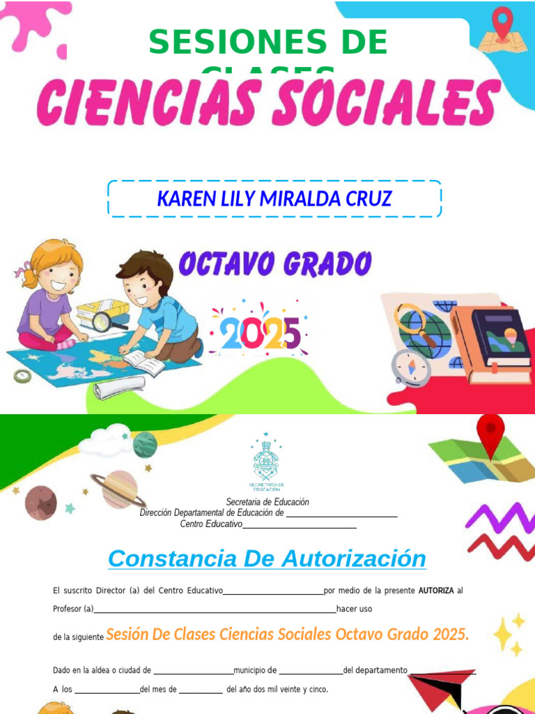 Sociales Octavo Grado (1) Word | PDF | Comunicación | Maestros