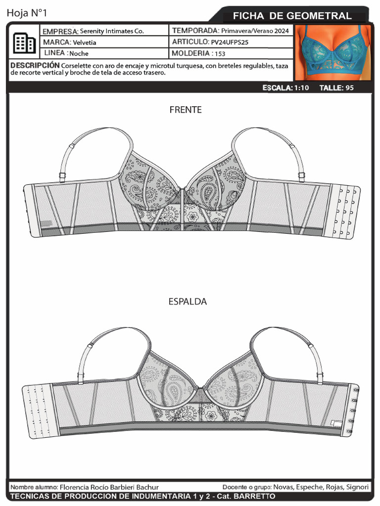 TP5 - Ficha de Geometral | PDF