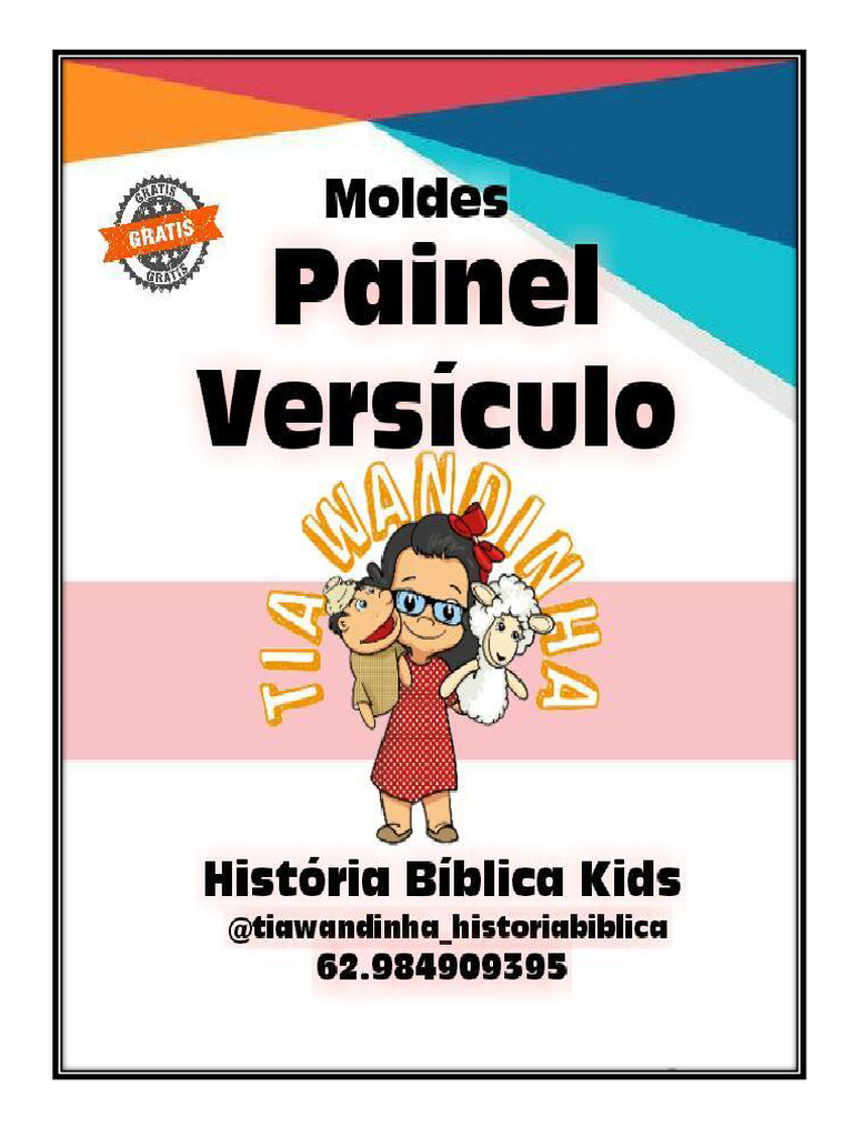 PAINEL VERSICULO - TIA WANDINHA MOLDEoo | PDF