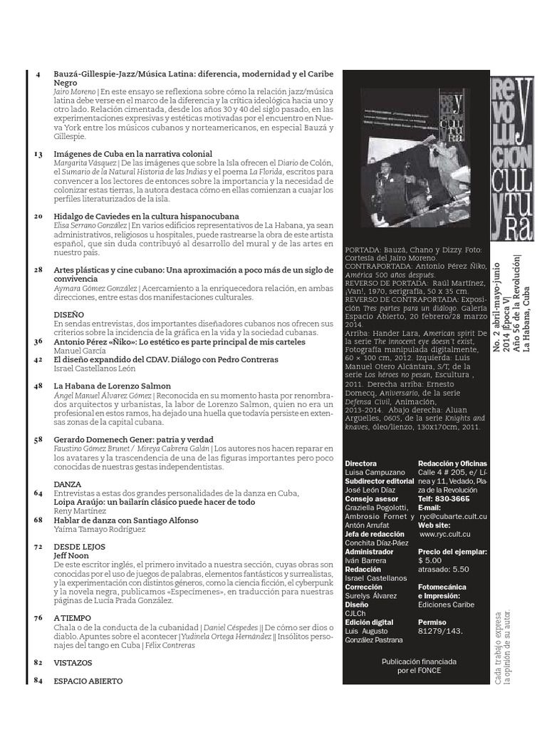Ryc2-2014 Compressed | PDF | Cuba | Jazz