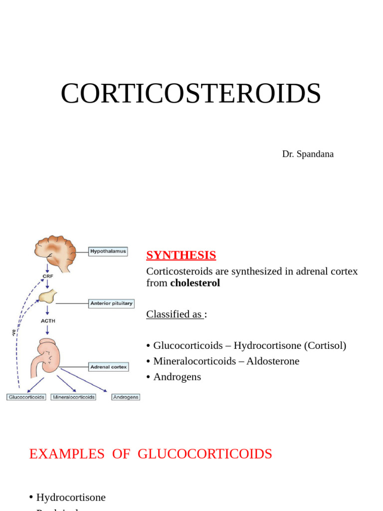 Corticosteroids AHS 1 | PDF | Glucocorticoid | Immunology