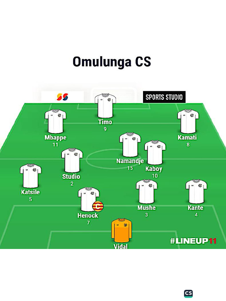 Omulunga CS Line Up | PDF