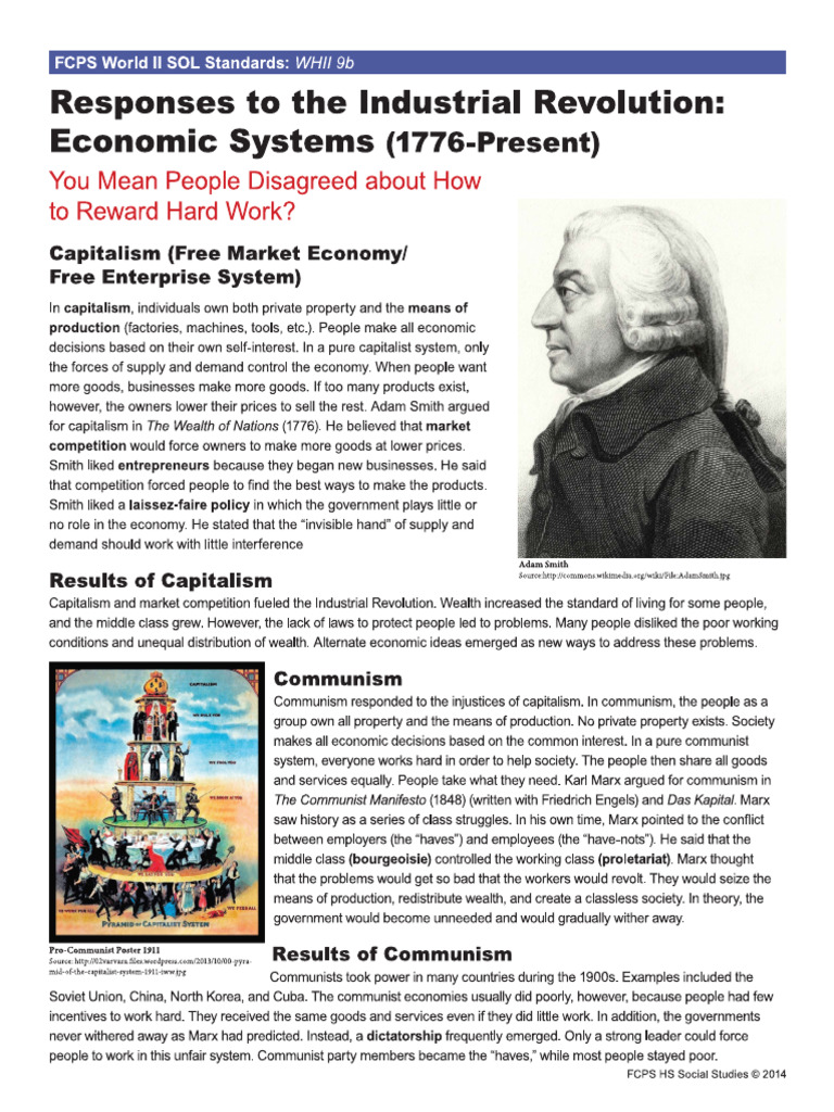 Responses To The Industrial Revolution | PDF