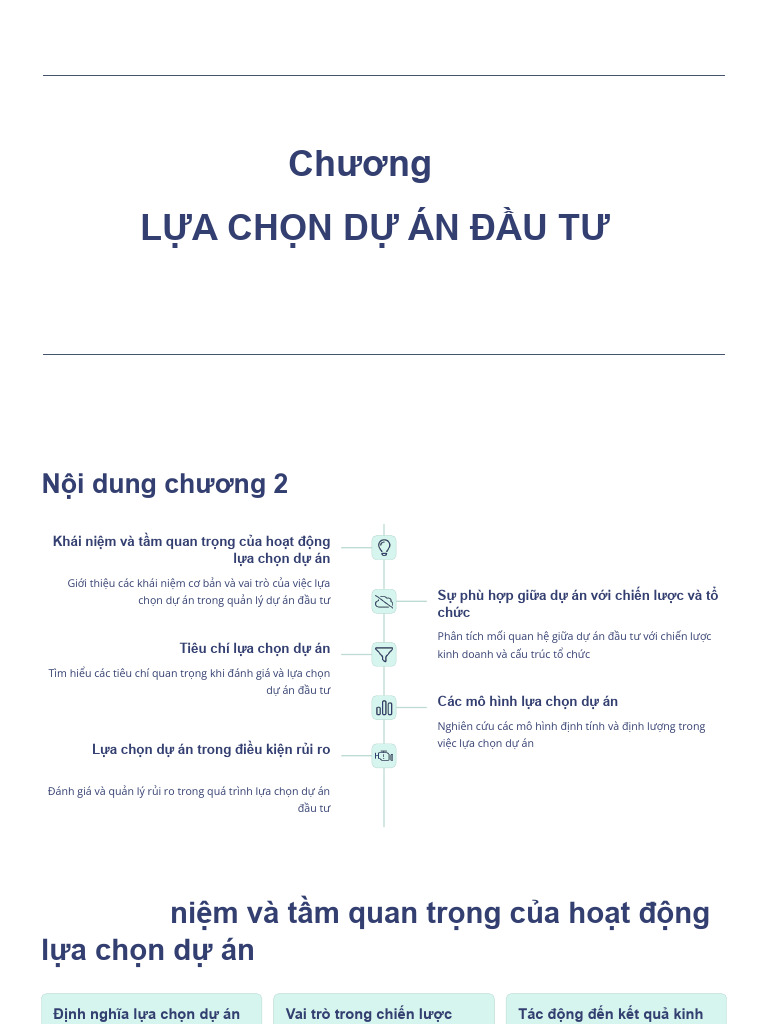 (C2 - SV) Lựa chọn dự án | PDF
