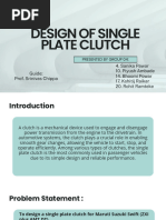 Single Plate Clutch Assembly Diagram | PDF | Clutch | Steel