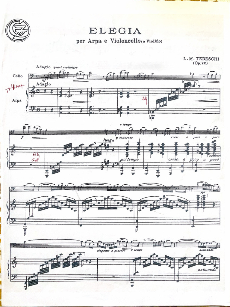 Elegia Op 22-1 | PDF