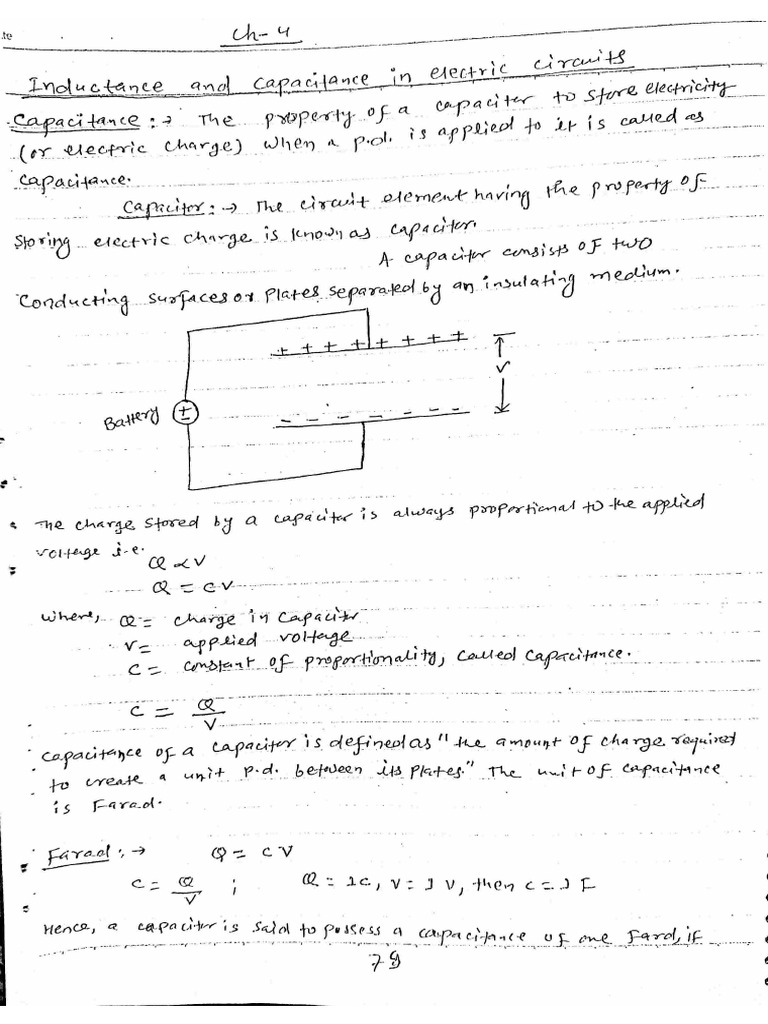Basic Ele Chap 4 Note PDF | PDF