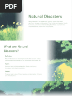 Natural Disasters Notes Grade 3 To 6 | PDF | Natural Disasters ...