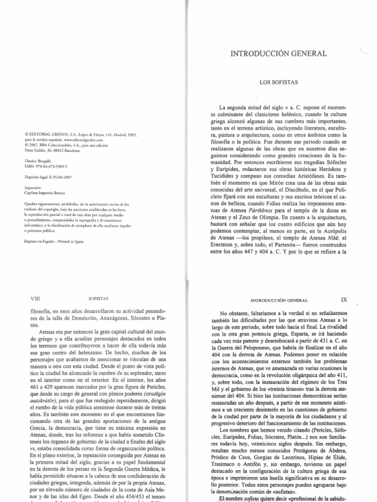 Los Sofistas | PDF