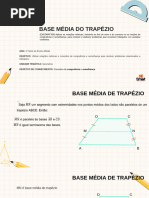 Lista de Exercícios de Área Do Trapézio Exercício 1 | PDF