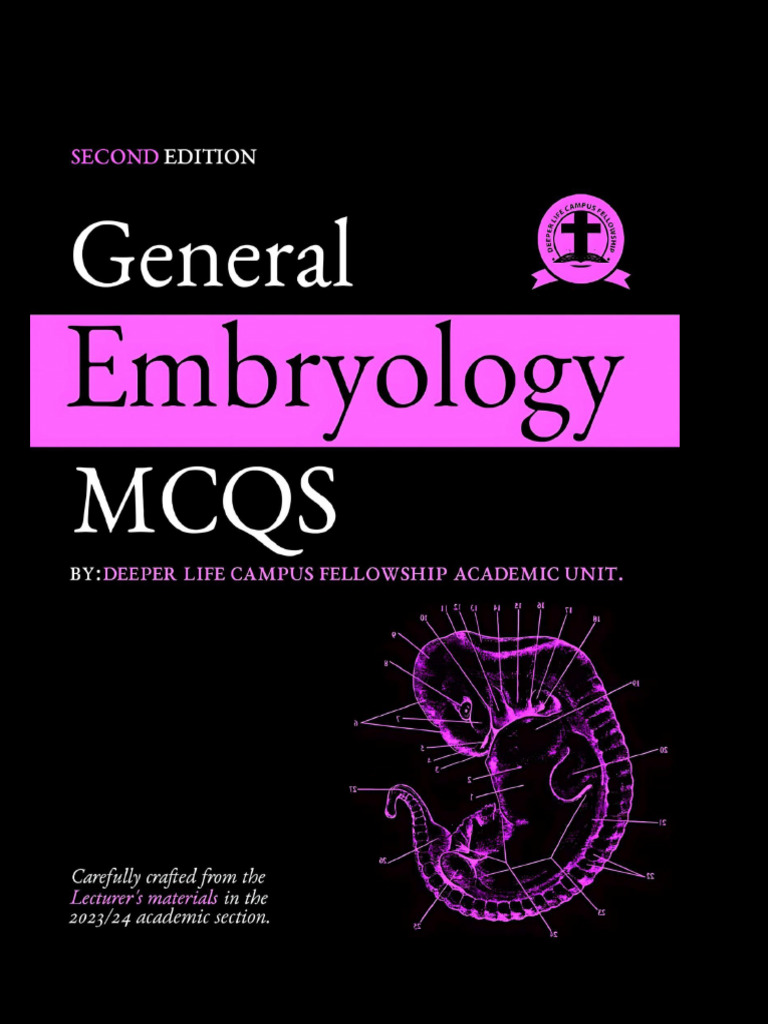 DLCF Cohs Embryology Practice Questions-1 | PDF | Meiosis | Testicle