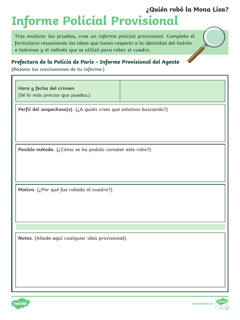Informe Policial Provisional | PDF