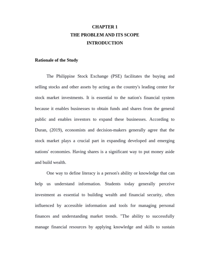 (Revised) - 2-Final Research-G10 | PDF | Risk | Investing