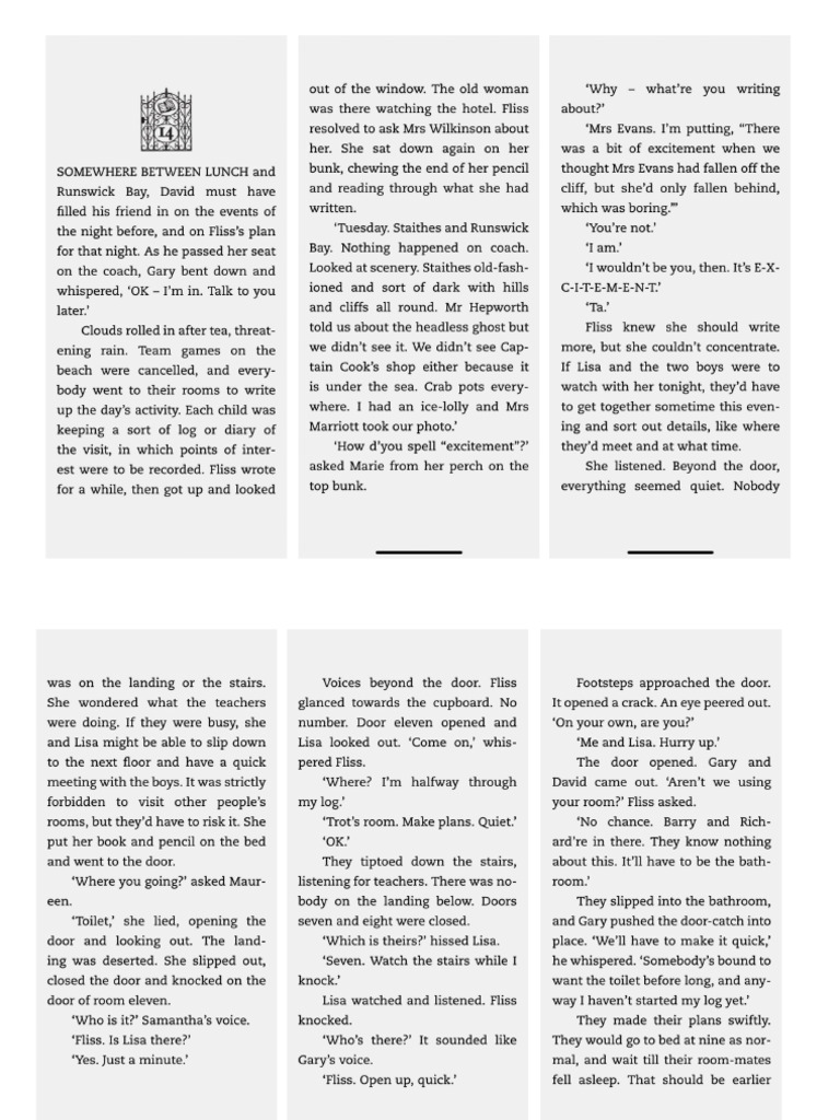 Room 13 Chapter 14 | PDF