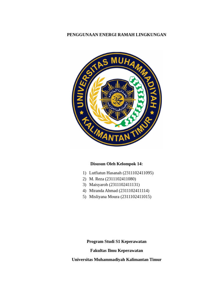 Energi Ramah Lingkungan dan Manfaatnya | PDF