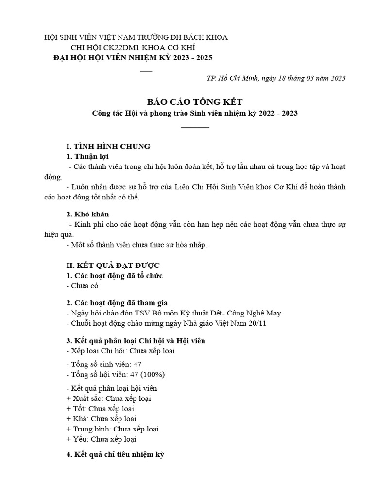 H.01. Van Kien Dai Hoi | PDF