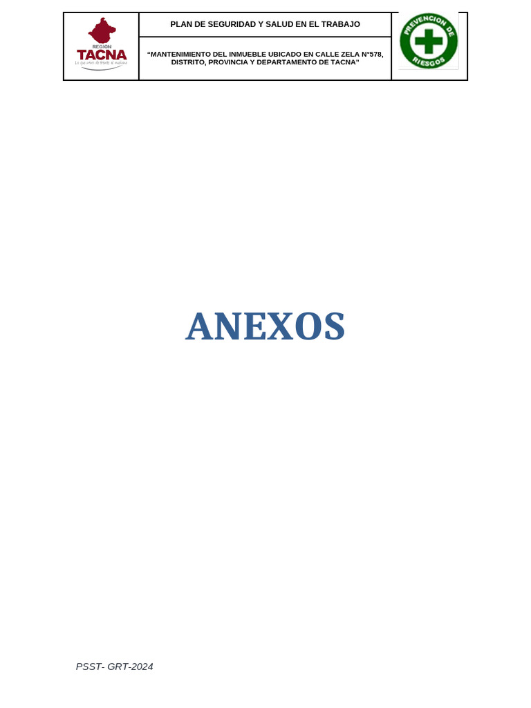 Separador Anexos Zela | PDF