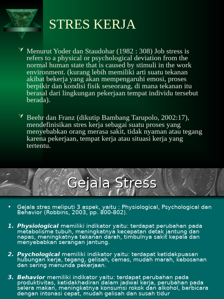 Stres Kerja Coping | PDF