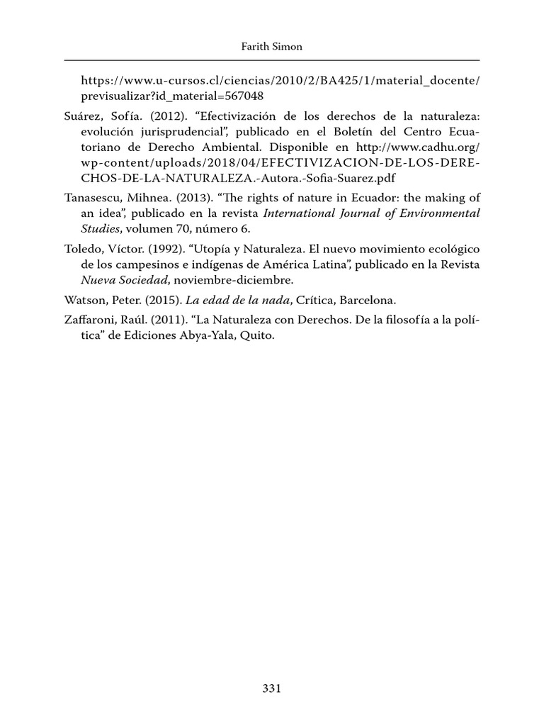 Derechosdelanaturaleza 250508 082641-333-365 250508 082900 | PDF | Sustentabilidad | Mitigación ...