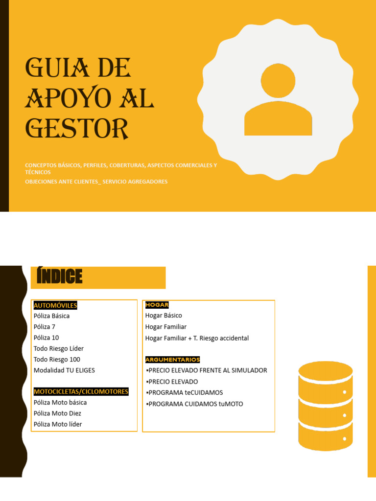Guia de Apoyo Al Gestor | PDF | Seguro | Póliza de seguros