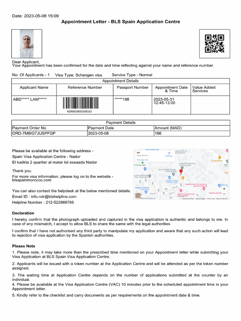 Bls Appointment Letter | PDF