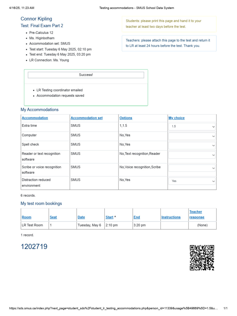 precalcfinal2SMUS School Data System | PDF