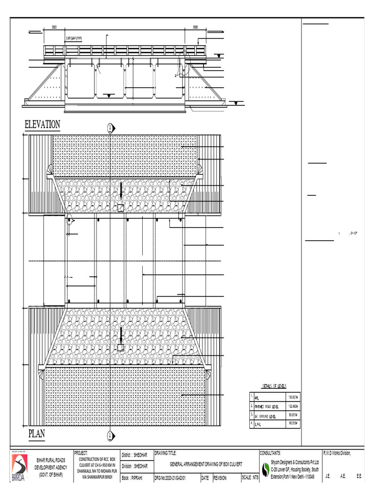 New Drawing Bridge-layout1 | PDF | Concrete | Cement